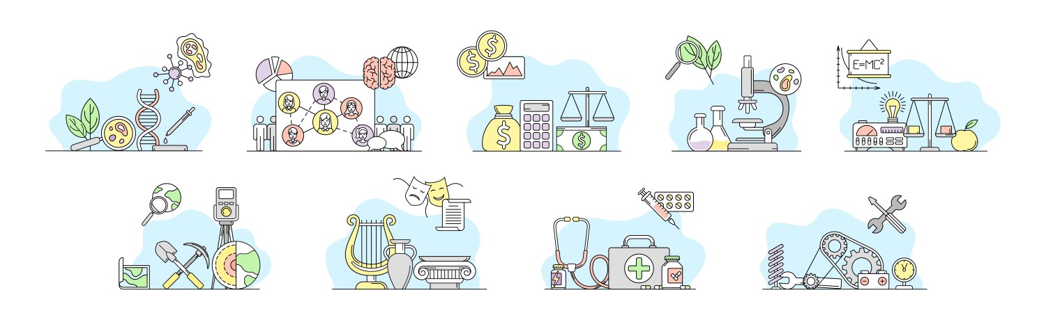 Market Knowledge Vector Images (over 15,000)