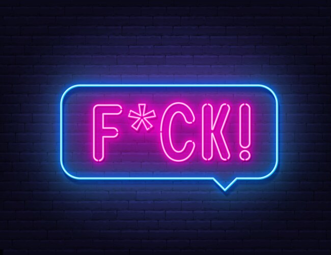 Punk rock speech bubble frames grawlix censored – Royalty-Free Vector ...