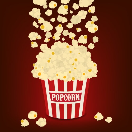 Popcorn Cartoon Vector Images (over 10,000)