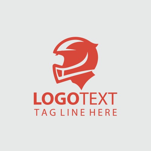 Helmet logo Royalty Free Vector Image - VectorStock