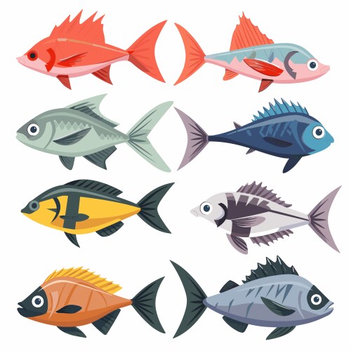 Fish Species Vector Images (over 4,400)