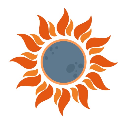 Solar Eclipse Cartoon Vector Images (over 240)