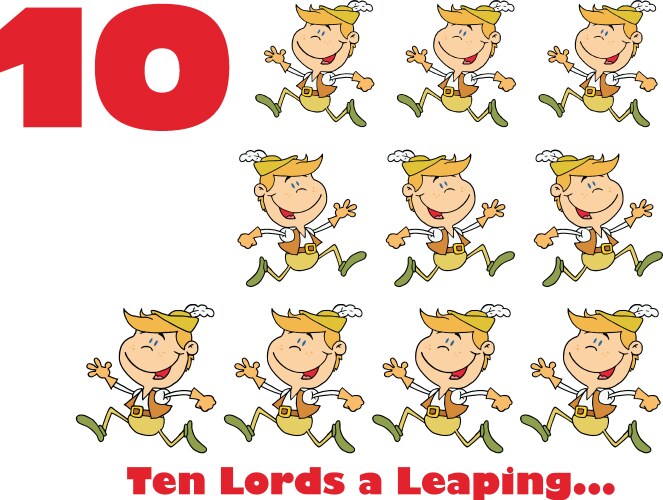 Leaping Vector Images (over 7,900)