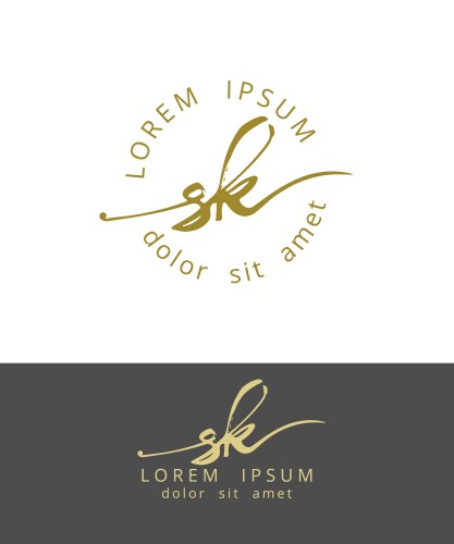 Calligraphy Lettering Script Font K Vector Images (over 210)