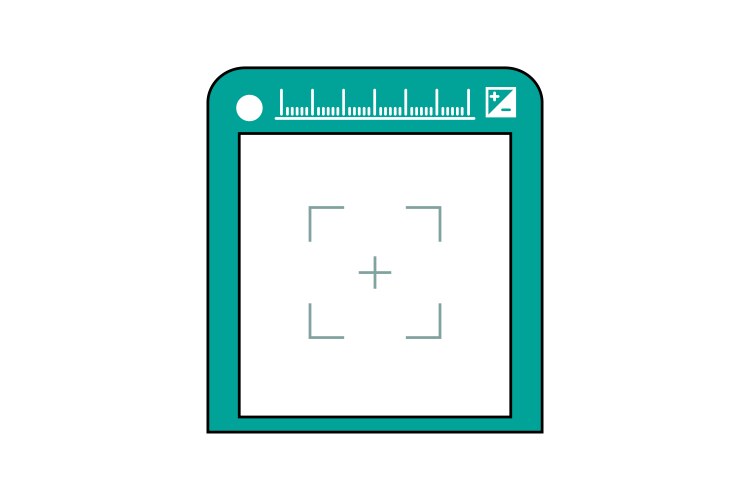 Vlog video frame sticker set Royalty Free Vector Image