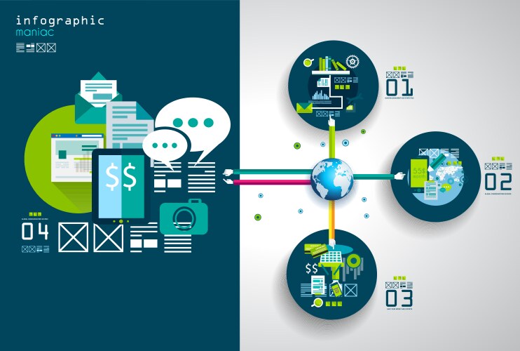 Infographics - how to effectively use Royalty Free Vector