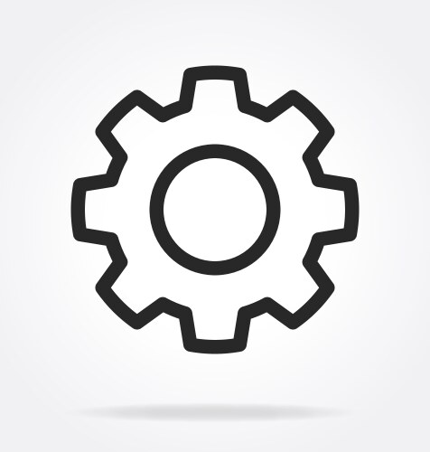 Gear Outline Vector Images (over 87,000)