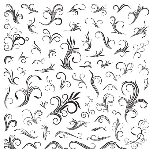 Floral Scroll Patterns Vector Images (over 30,000)