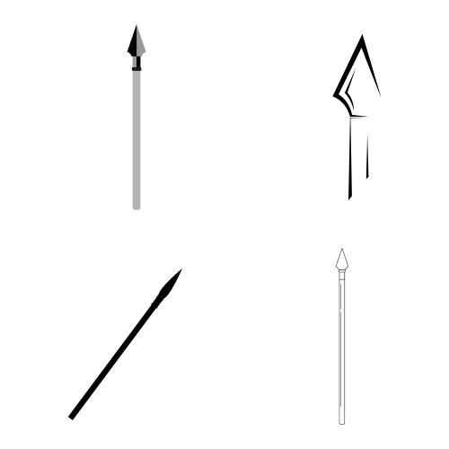 Spear icon Royalty Free Vector Image - VectorStock