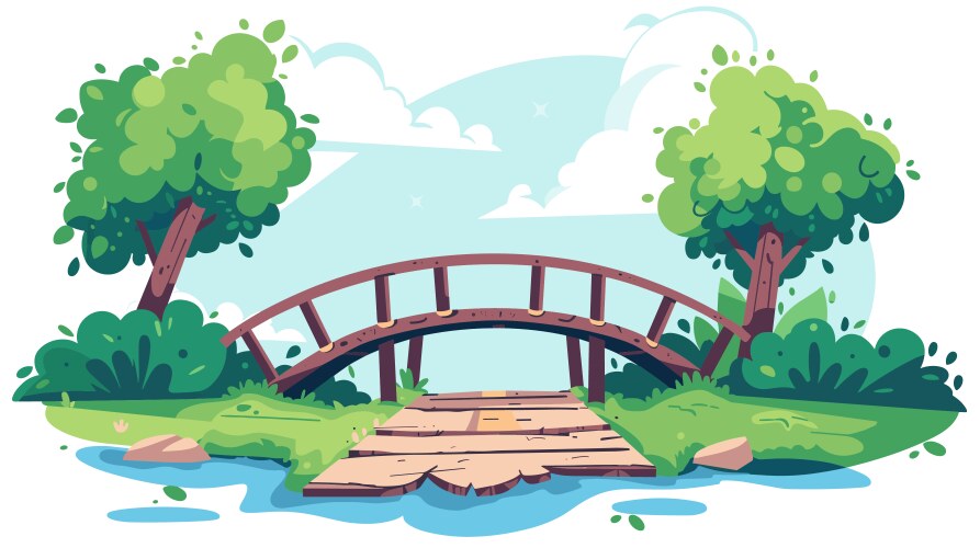 Bridge Cartoon Vector Images (over 5,900)