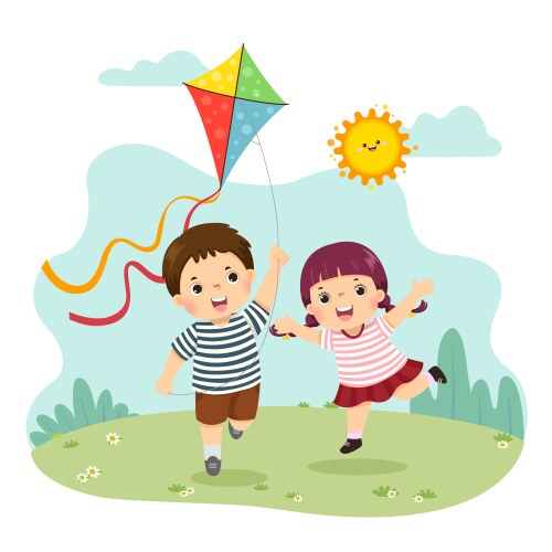 Kite Cartoon Vector Images (over 7,000)