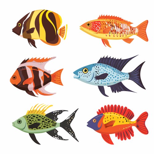 Fish Species Vector Images (over 4,400)
