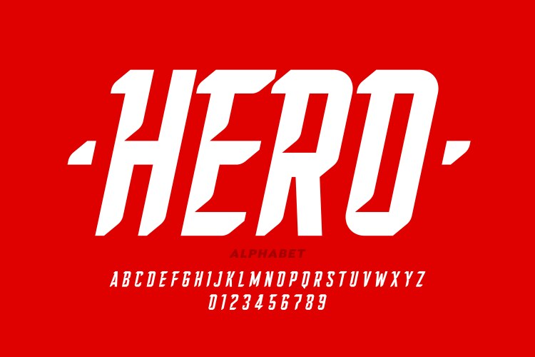 Superhero Font Alphabet Vector Images (over 1,200)