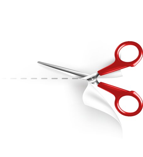 Scissors Cutting Paper Vector Images (over 17,000)