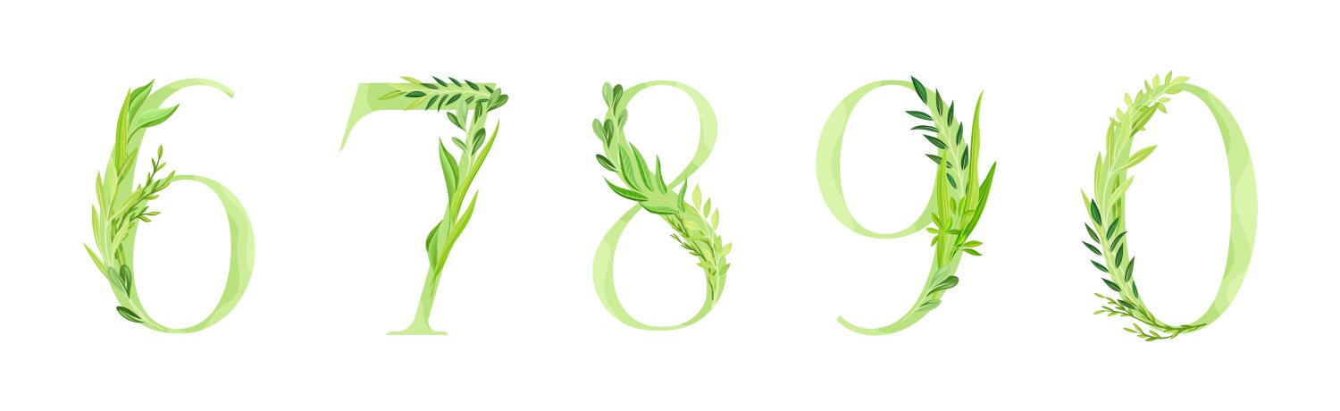 Floral Number Zero Vector Images (over 190)