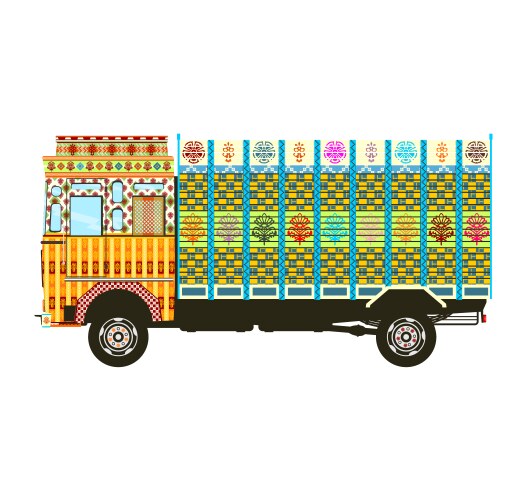 Indian Truck Vector Images (over 630)