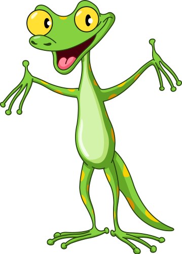 Gecko Cartoon Vector Images (over 3,500)