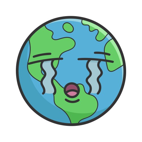 Crying Planet Cartoon Vector Images (over 210)