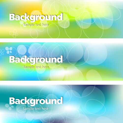 Abstract geometric shapes web design page Vector Image
