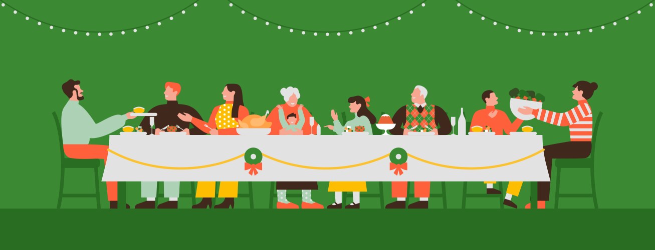 Family Dinner Cartoon Vector Images (over 5,600)