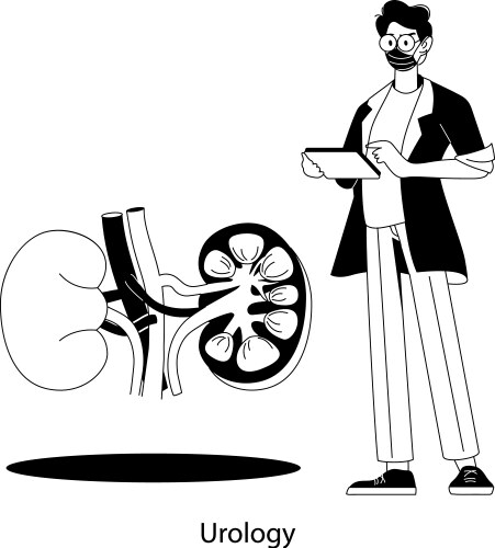 Urologist Royalty Free Vector Image - VectorStock