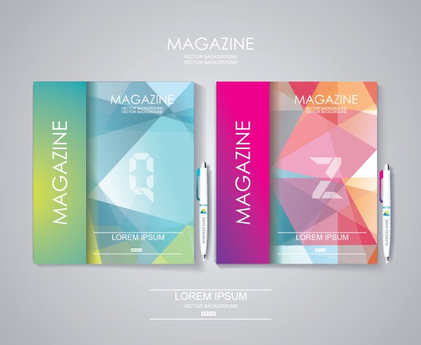 Science cover book design with laboratory Vector Image