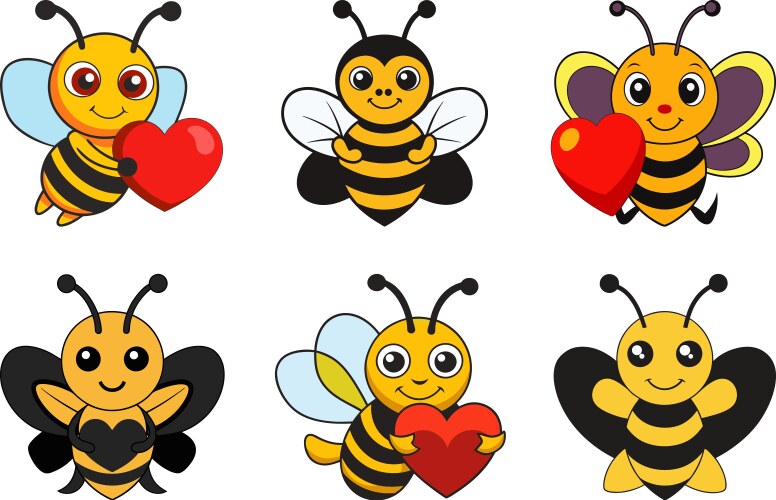 Cute Bee Vector Images (over 32,000)