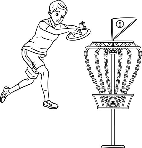 Disc Golf Vector Images (over 910)
