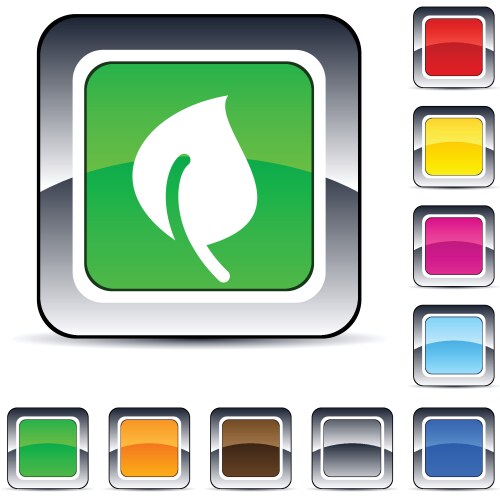 Green Square Button Vector Images (over 64,000)
