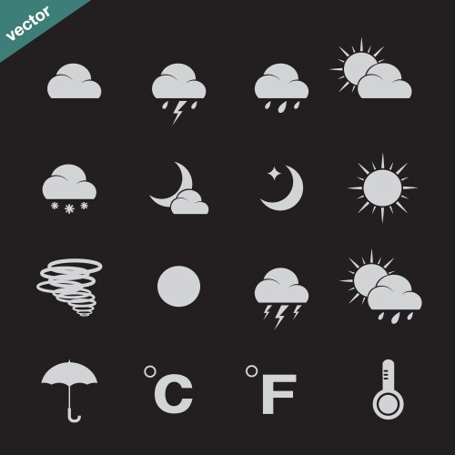 Weather Icon Black and White Vector Images (over 130,000)