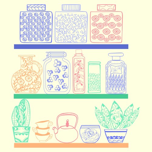 Food Pantry Vector Images (over 1,900)
