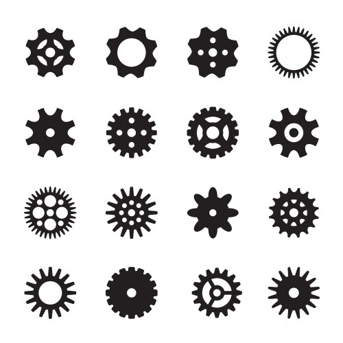 Gears Royalty Free Vector Image - VectorStock