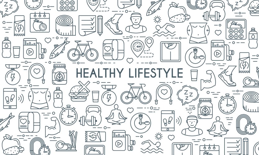 Healthy Lifestyle Vector Images (over 370,000)