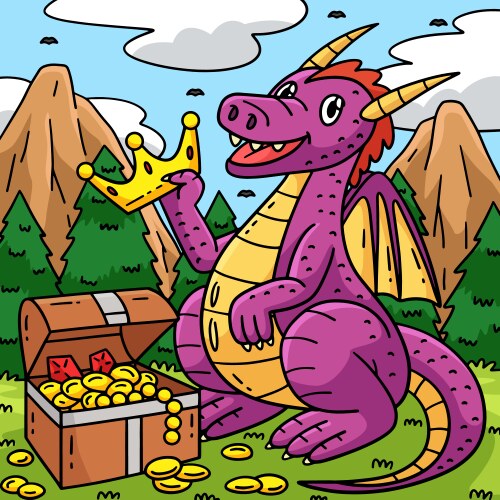 Dragon Treasure Vector Images (over 620)