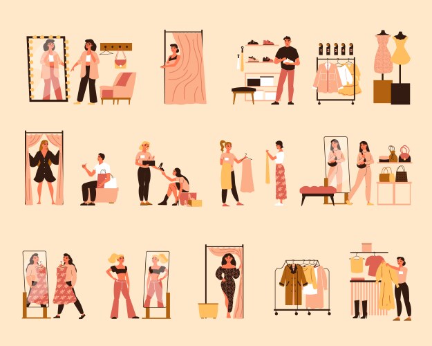 Fitting Room Vector Images (over 8,700)