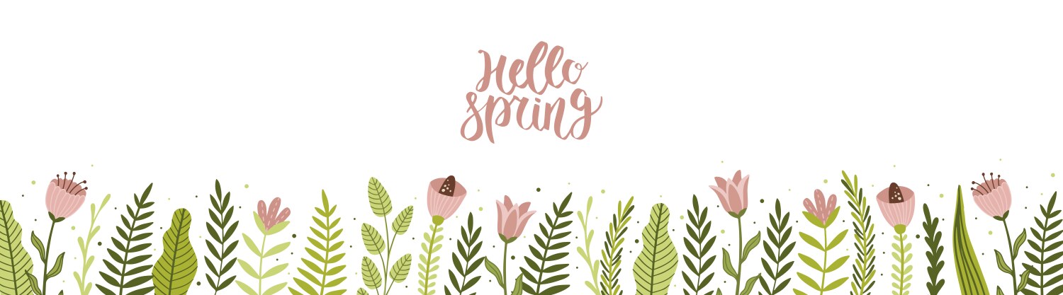 Floral Bottom Border Vector Images (over 230)