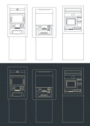 Bank Blueprints Vector Images (over 790)