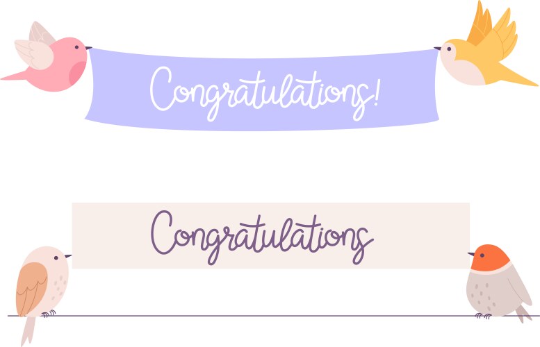 Cartoon Birds Holding Banner Vector Images (over 390)