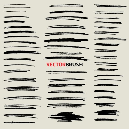 Pencil stroke pattern pen doodle scrawl hand Vector Image