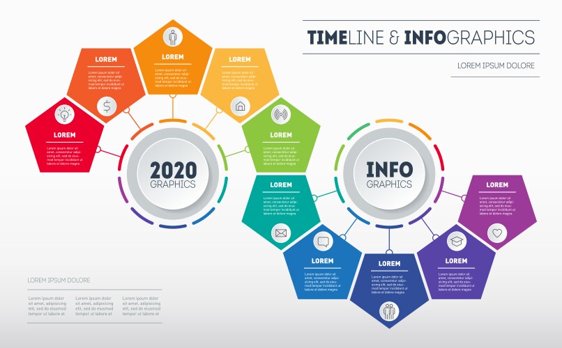 10 Part Infographic Vector Images (over 1,000)