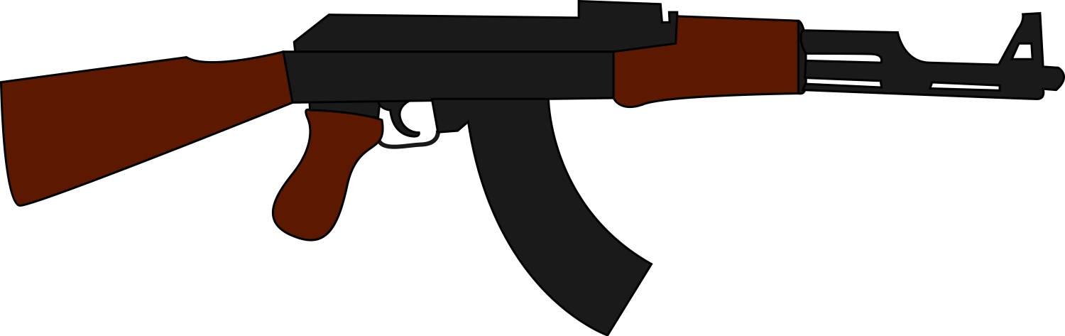 Ak 47 Vector Images (over 1,200)