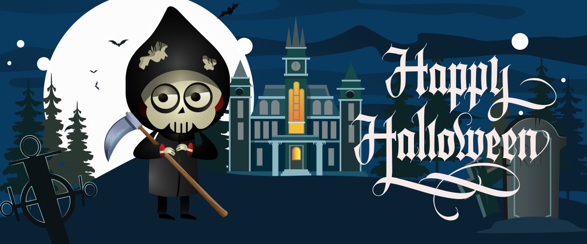 Grim Reaper Banner Vector Images (over 260)