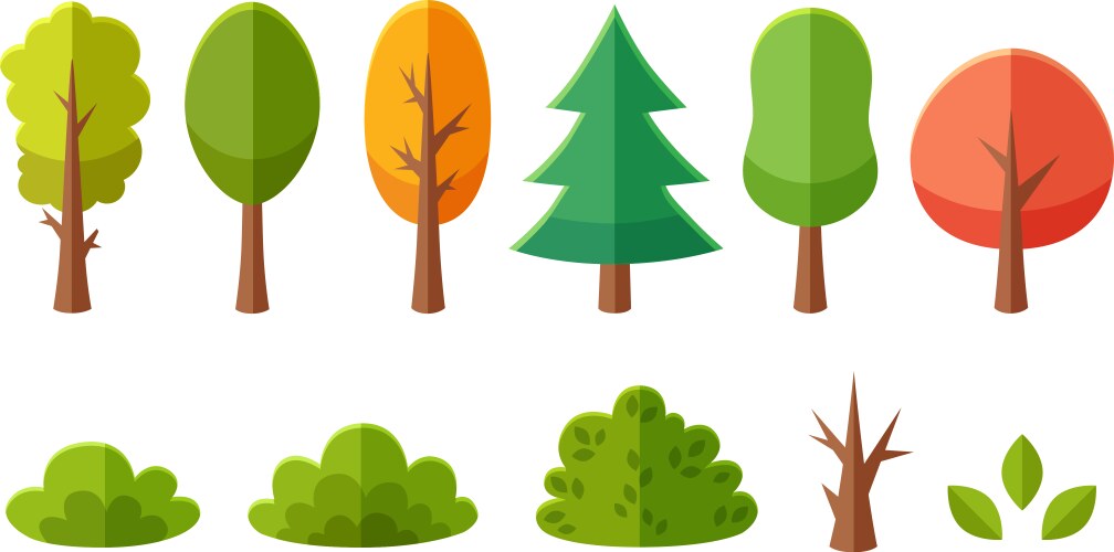Cartoon Trees Vector Images (over 370,000)