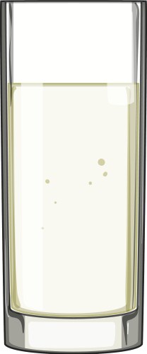 Liquid milk splash cartoon Royalty Free Vector Image