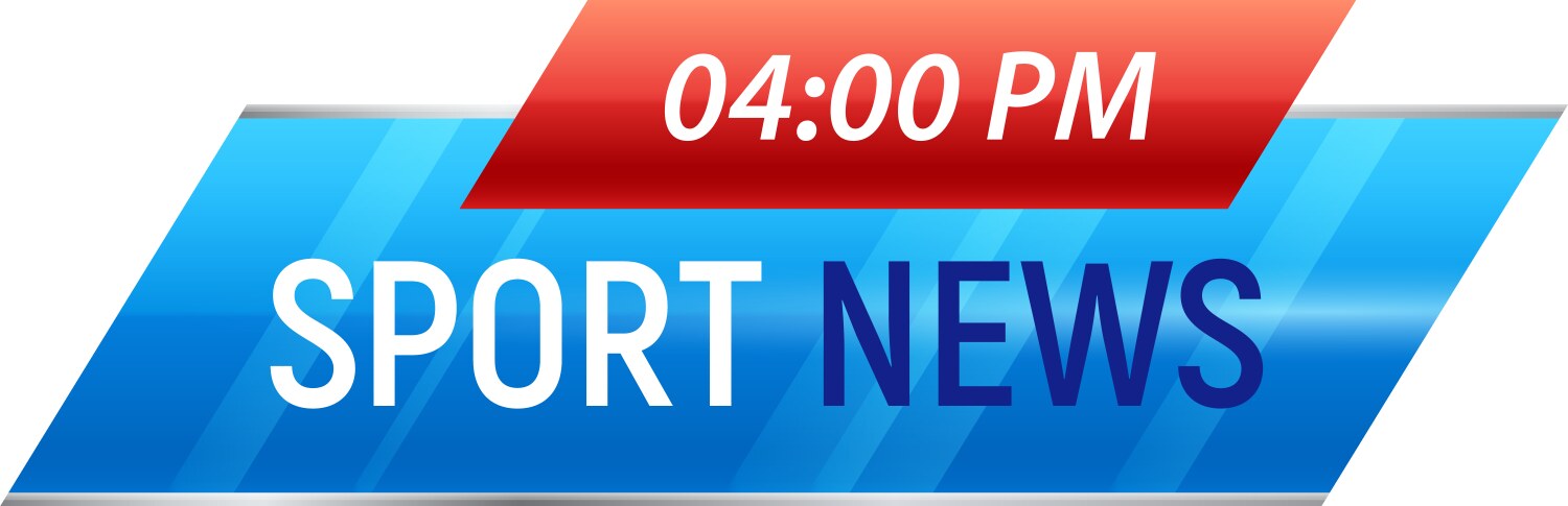 Sport news button Royalty Free Vector Image - VectorStock