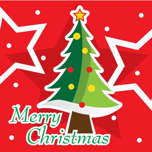 Merry christmas Royalty Free Vector Image - VectorStock