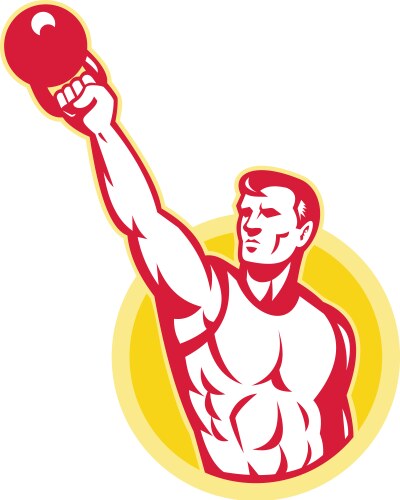 Human male muscles Royalty Free Vector Image - VectorStock