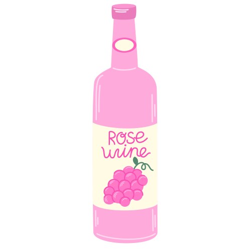 Rose Wine Vector Images (over 6,300)