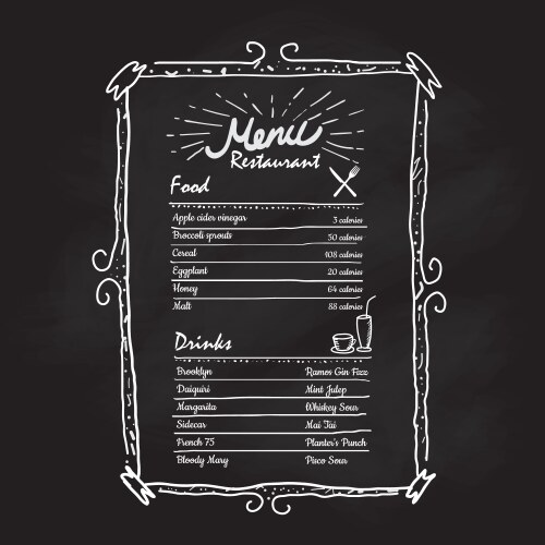 Menu Frame Vector Images (over 78,000)