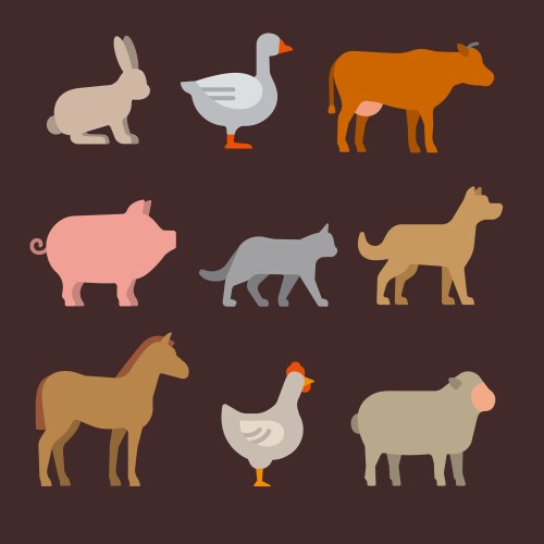 Farm Animals Vector Images (over 200,000)